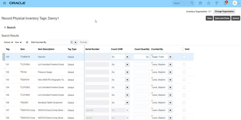 Nerds' Eye View: Physical Inventory for Oracle Inventory Management Cloud